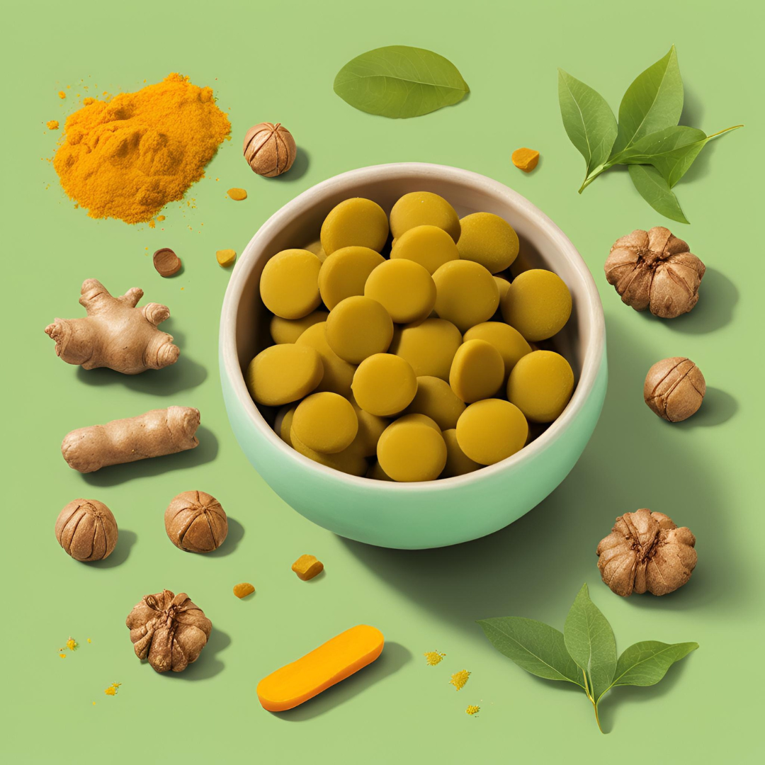 Raw Turmeric Ginger Candy – Aarogya Nutri Mix