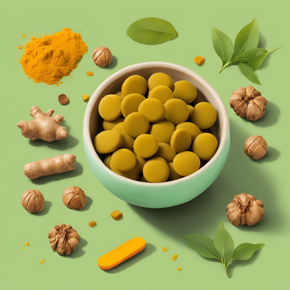 Raw Turmeric Ginger Candy – Aarogya Nutri Mix