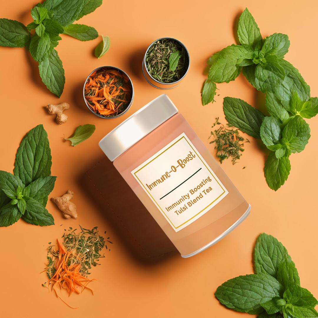 Immune-O-Boost Tea (Immunity Boosting Tulsi Blend) – Aarogya Nutri Mix